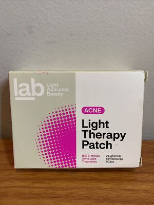l.a.b Light Therapy Acne Patch, Single, LED Red and Blue Light 60 ...