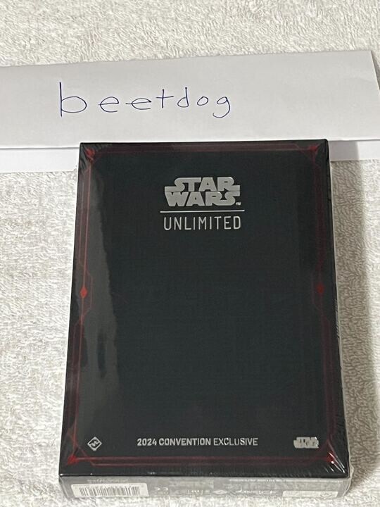 Star Wars Unlimited - 2024 Convention Exclusive - New & Sealed - SWU ...