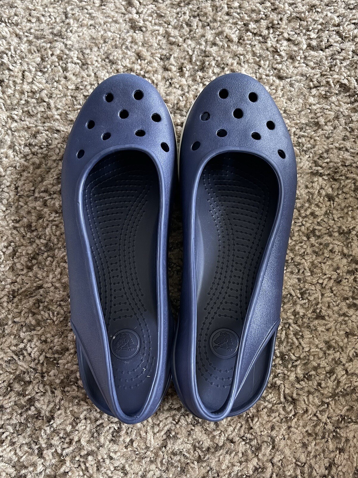 Crocs Crocband Airy Slingback Flats Women’s Size 11 - Gem