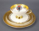 Kunst Kronach Handgemalt Berlin Crest Gold Tea Cup Saucer Luncheon ...