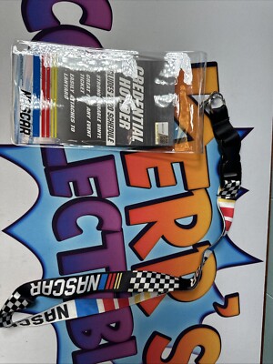 NASCAR Lanyard & Credential Holder NEW | eBay