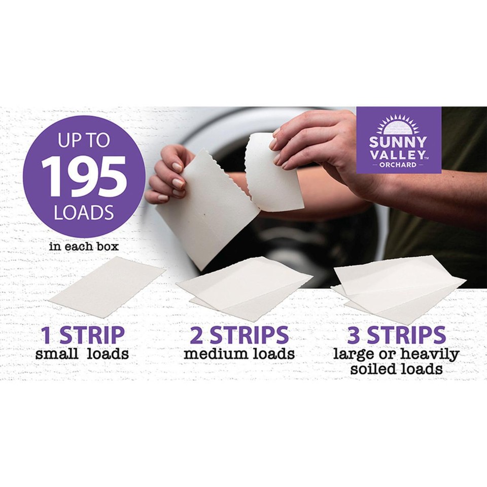 Sunny Valley Orchard Set - 2 Boxes of dissolvable laundry sheets Up to ...