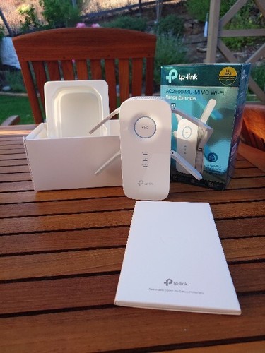 TP-Link RE650 AC2600 Wireless Dual Band MU-MIMO Wi-Fi Range Extender ...