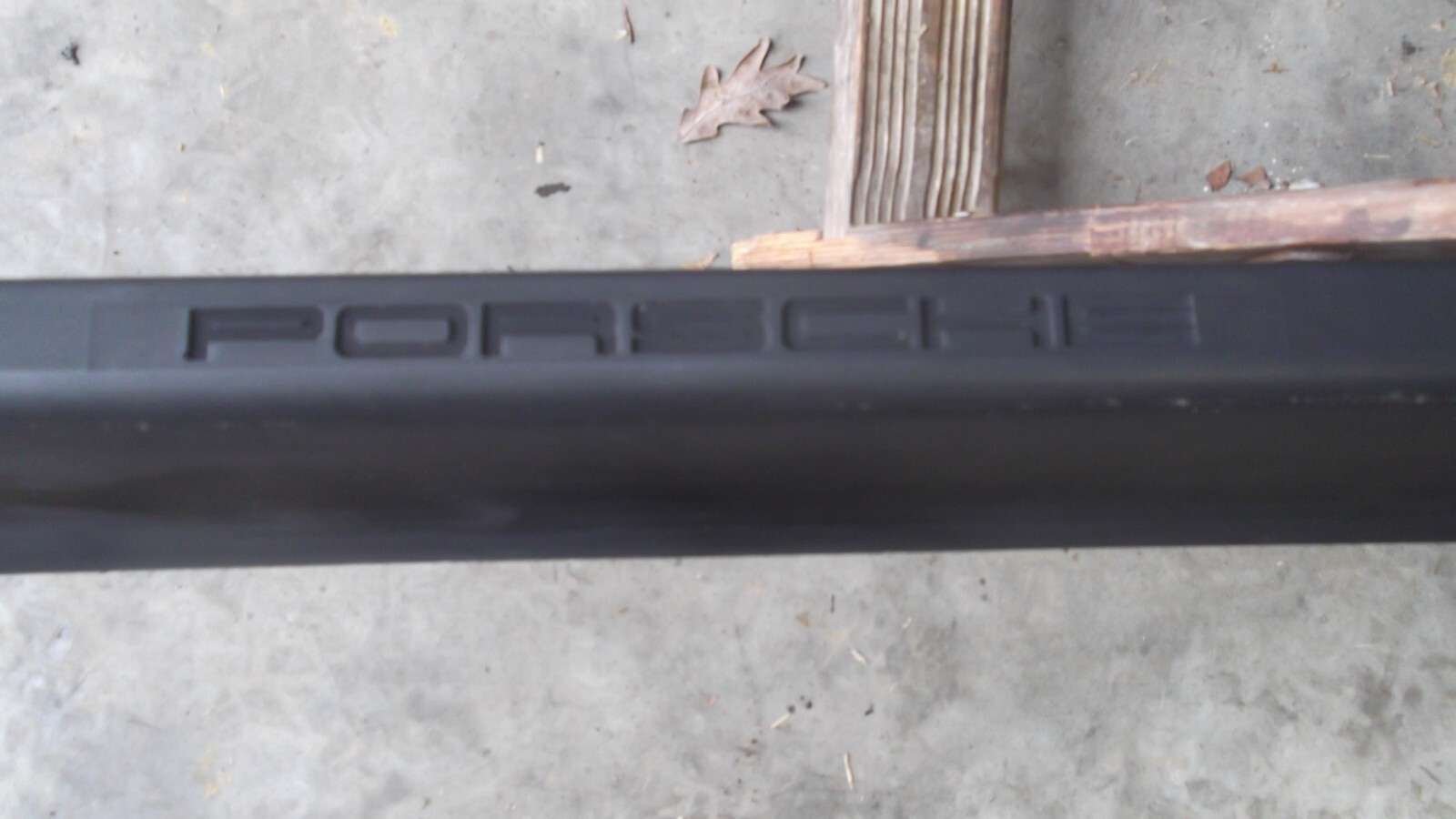 Porsche 944 Rear Window Deck Lid Spoiler Wing Black 93751255500 OEM | eBay