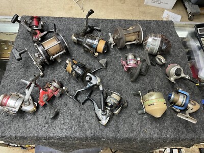Lot Of Fishing Reels - Various Conditions Parts Etc - (PARTS ONLY) | eBay