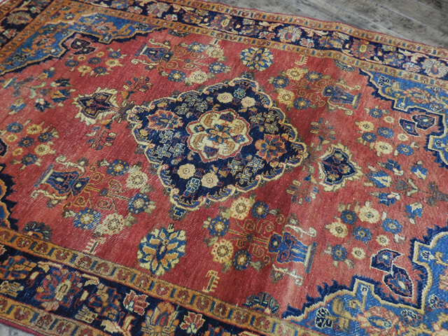 Turkish Vintage,Handmade Farmhouse Rug,Village Geometric Anatolian Rug ...