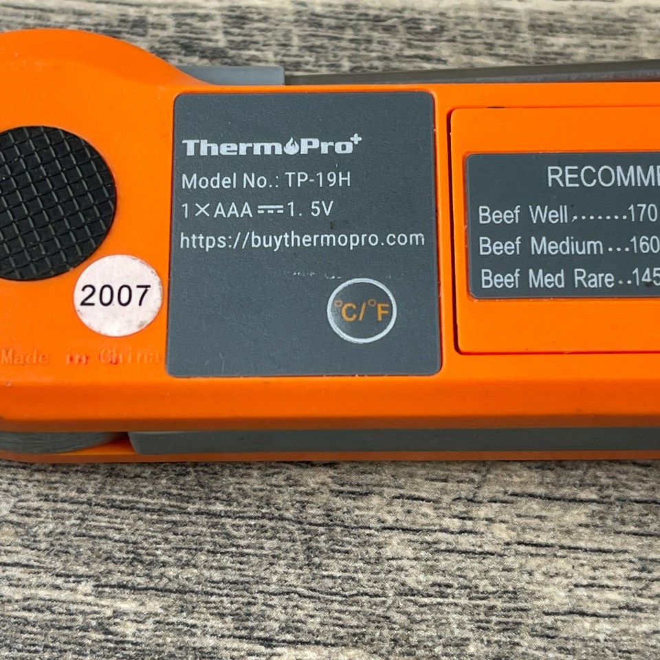 ThermoPro TP-19H Cooking Thermometers For Cooking Food, BBQ, Grill ...