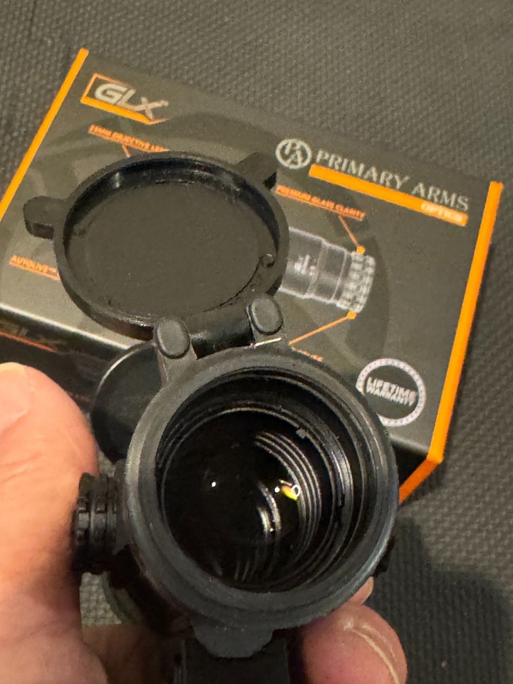 Primary Arms GLx 2X Prism Scope - ACSS CQB-M5 Reticle w/ ADM Mini ACOG ...
