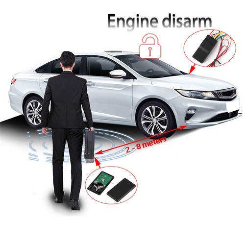 2.4GHZ Engine Immobilizer Anti Hijacking Alarm System Intelligent ...