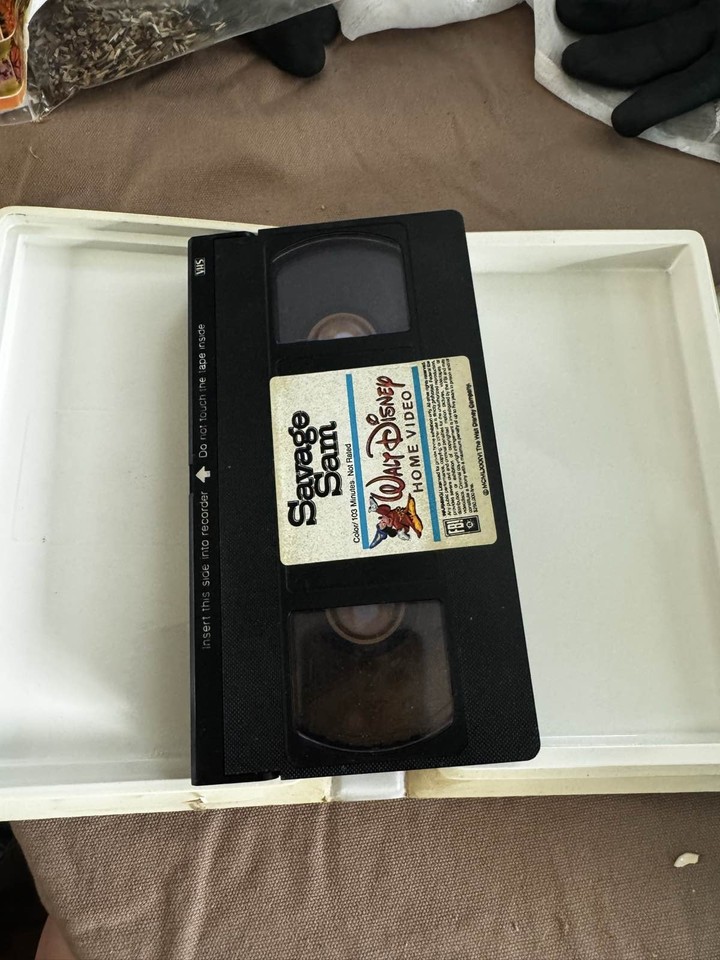 Savage Sam VHS Disney Home Video Old Yeller Sequel | eBay