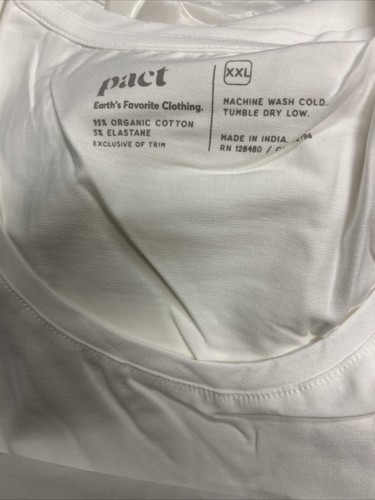 Pact Women’s Organic Cotton Luxe Stretch Jersey Slim Tank In White Size ...