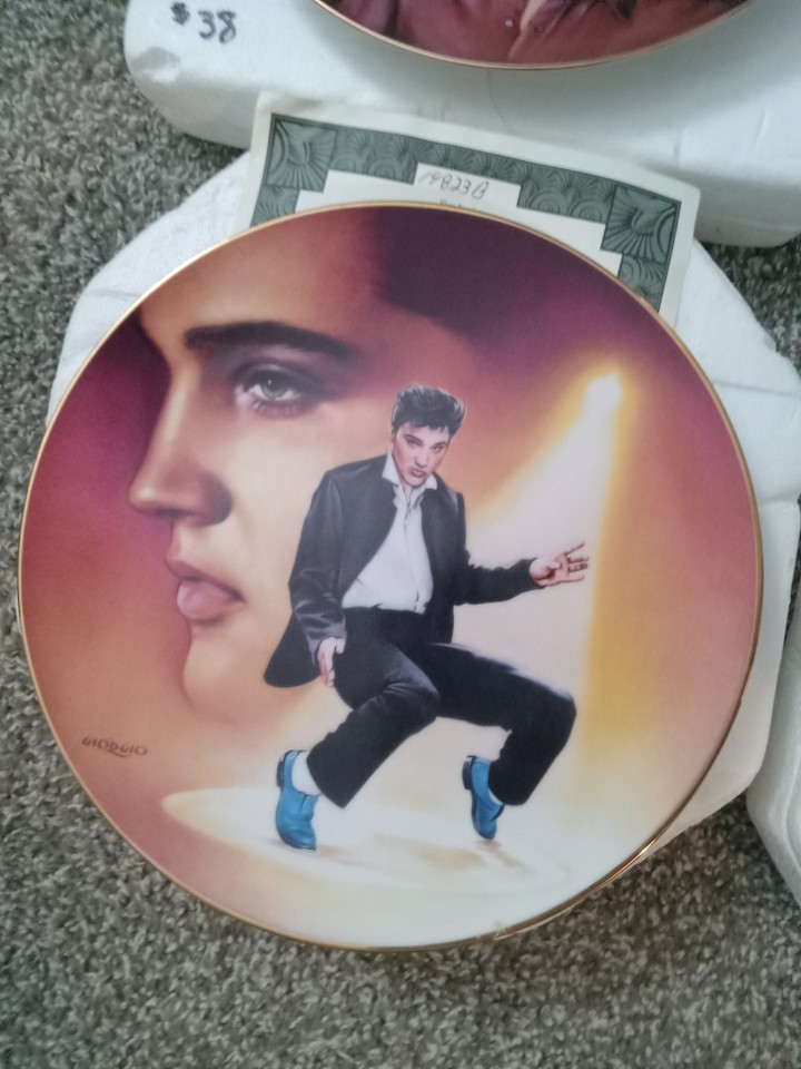Elvis Presley Plate Collection | eBay