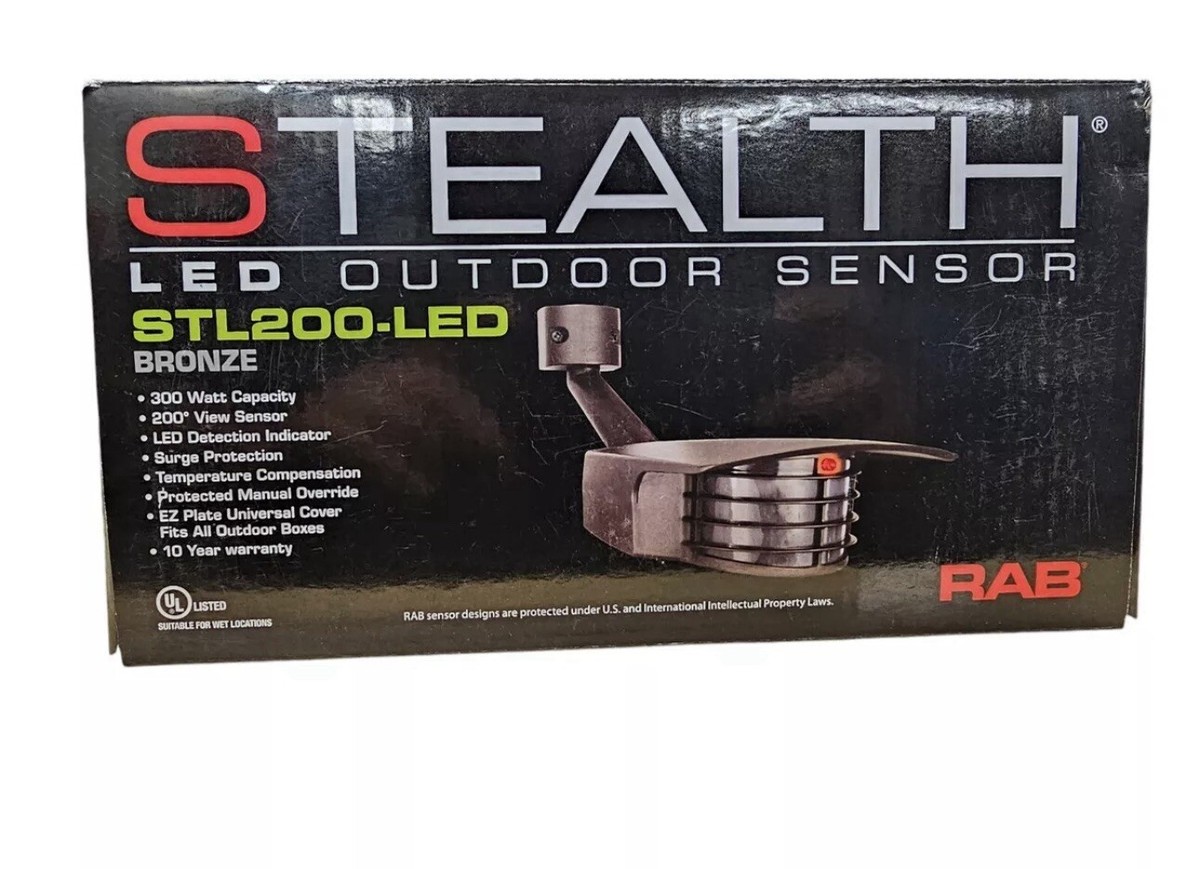Rab Stealth Motion Detector Outdoor Lighting Rab 2025 Outdoor Light