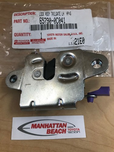 07-20 TUNDRA TAILGATE LATCH LOCK LEFT DRIVER SIDE 65790-0C041 | eBay