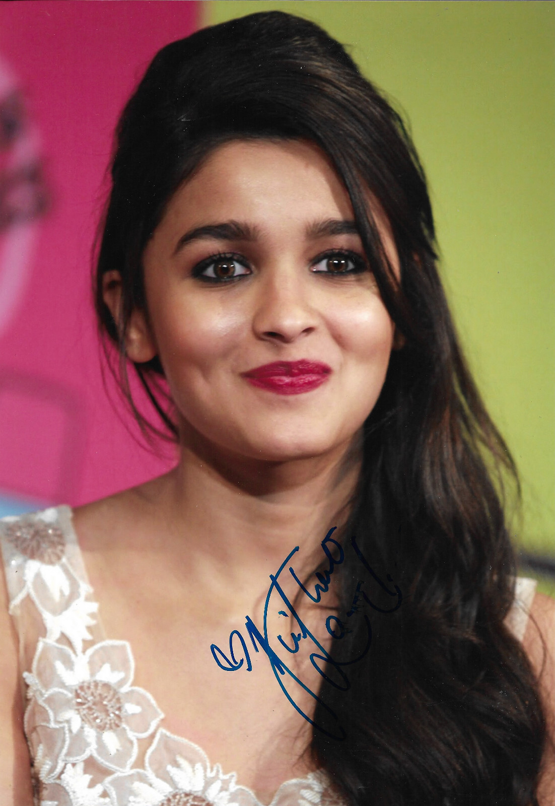Alia Bhatt "Bollywood" signed 8x12 inch photo autograph | eBay