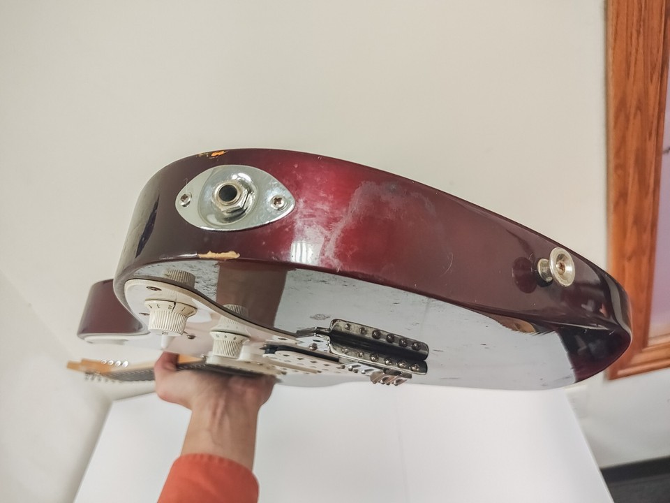 1990s - Parts AS-IS! - Jackson Charvel Red Super Strat Guitar | eBay