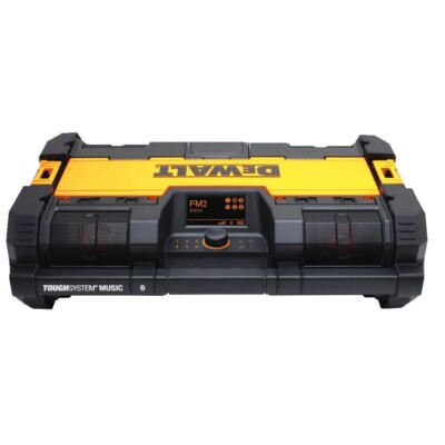 DeWalt DWST08810 ToughSystem Bluetooth Radio and 12V/20V/USB Charger ...