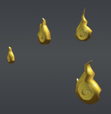 Robl0x | Golden Cursed Flames SPECIAL Particle Effects Chaser - RARE ...