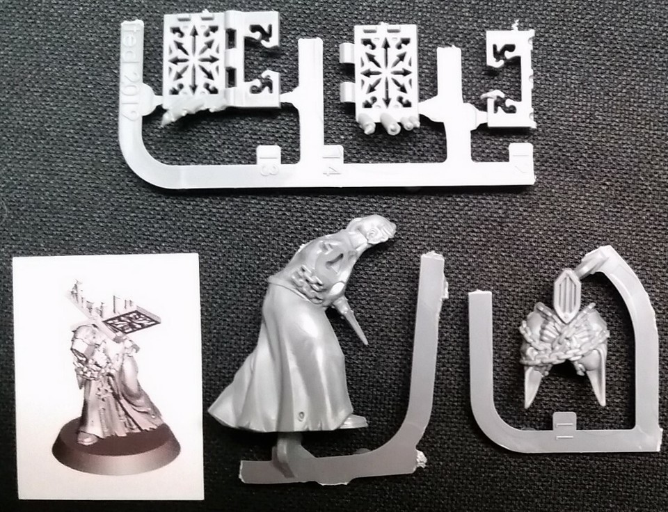 Both Dark Disciples from Dark Apostle kit models A, B Chaos Space ...