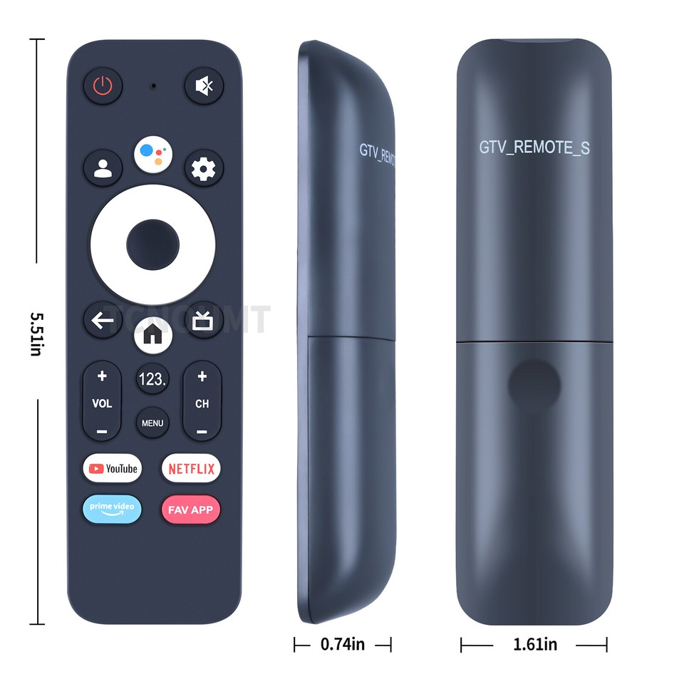 Voice Remote Control For Element Google TV Streaming Media Player | eBay