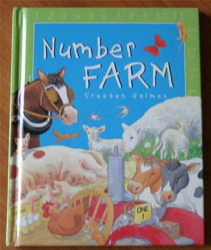 Number Farm by Stephen Holmes Other merchandise Book The Cheap Fast ...