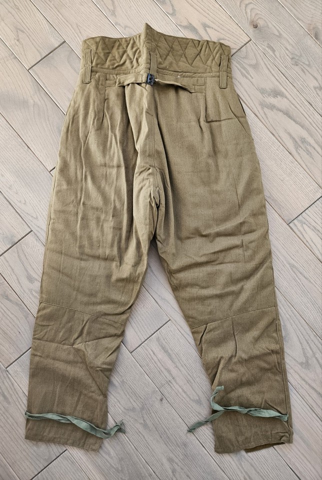 SOVIET MILITARY UNIFORM WINTER PANTS FUFAIKA VATNIK TELOGREIKA RARE ...