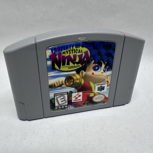 Mystical Ninja Starring Goemon (N64) Authentic Cart Only Tested! Works ...