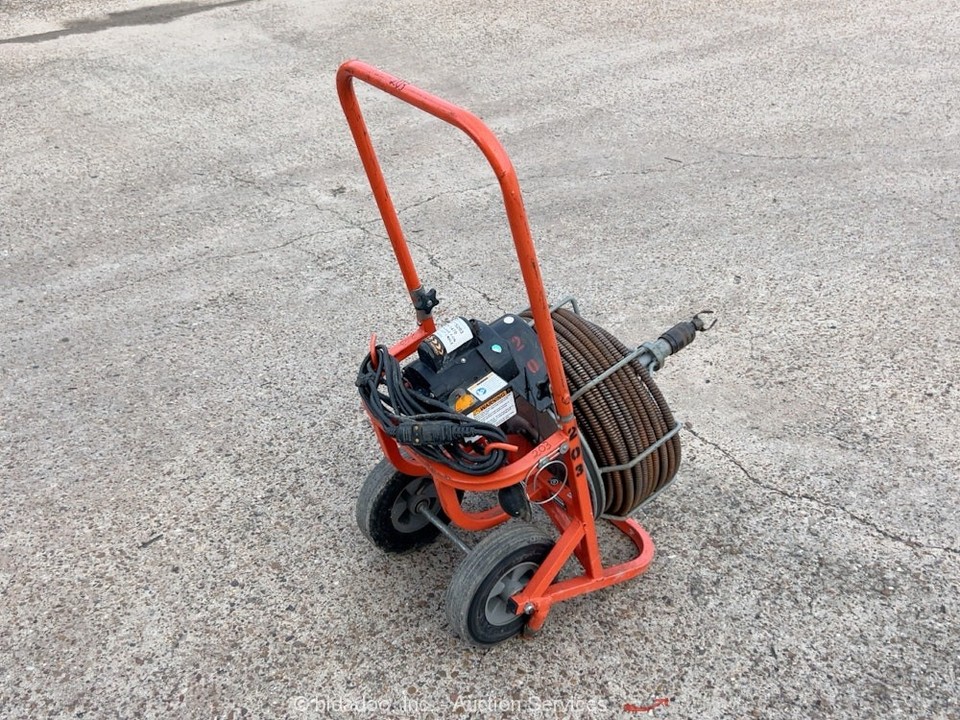 2018 General ER-E Easy Rooter Portable Power Drain Cleaner 100' Sewer ...