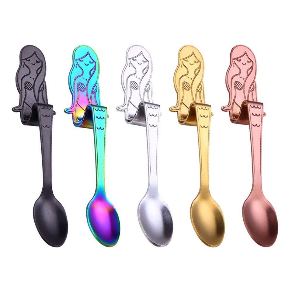 5 Pcs Skimmer Spoon Coffee Stirrer Accessories Decorative Spoons | eBay ...