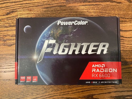 PowerColor Fighter AMD Radeon RX 6600 8GB GDDR6 Graphics Card for sale ...
