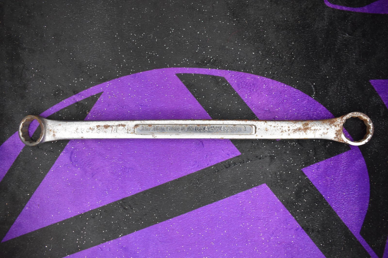 Craftsman VV 43929 15 16 X 1 12 Point Double Ended Box Wrench USA