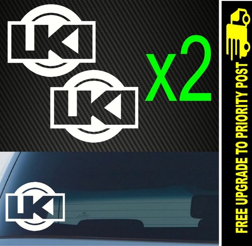 LOOSE KID INDUSTRIES Sticker Decal LKI Motocross Car Ute - YOU GET TWO ...