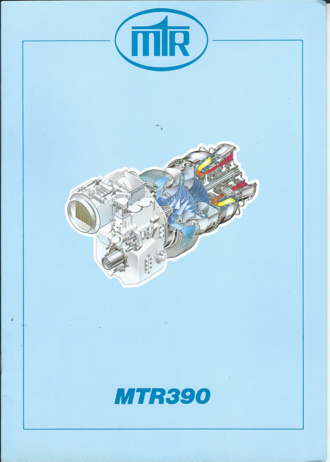 Brochure - MTR390 Engine - MTU Turbomeca Rolls-Royce - 1991 Helicopter ...