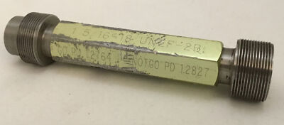 GSG Go & No Go Thread Plug Gage Set 1 5/16-18 UNEF-2B PD 1.2764-1.2827 ...
