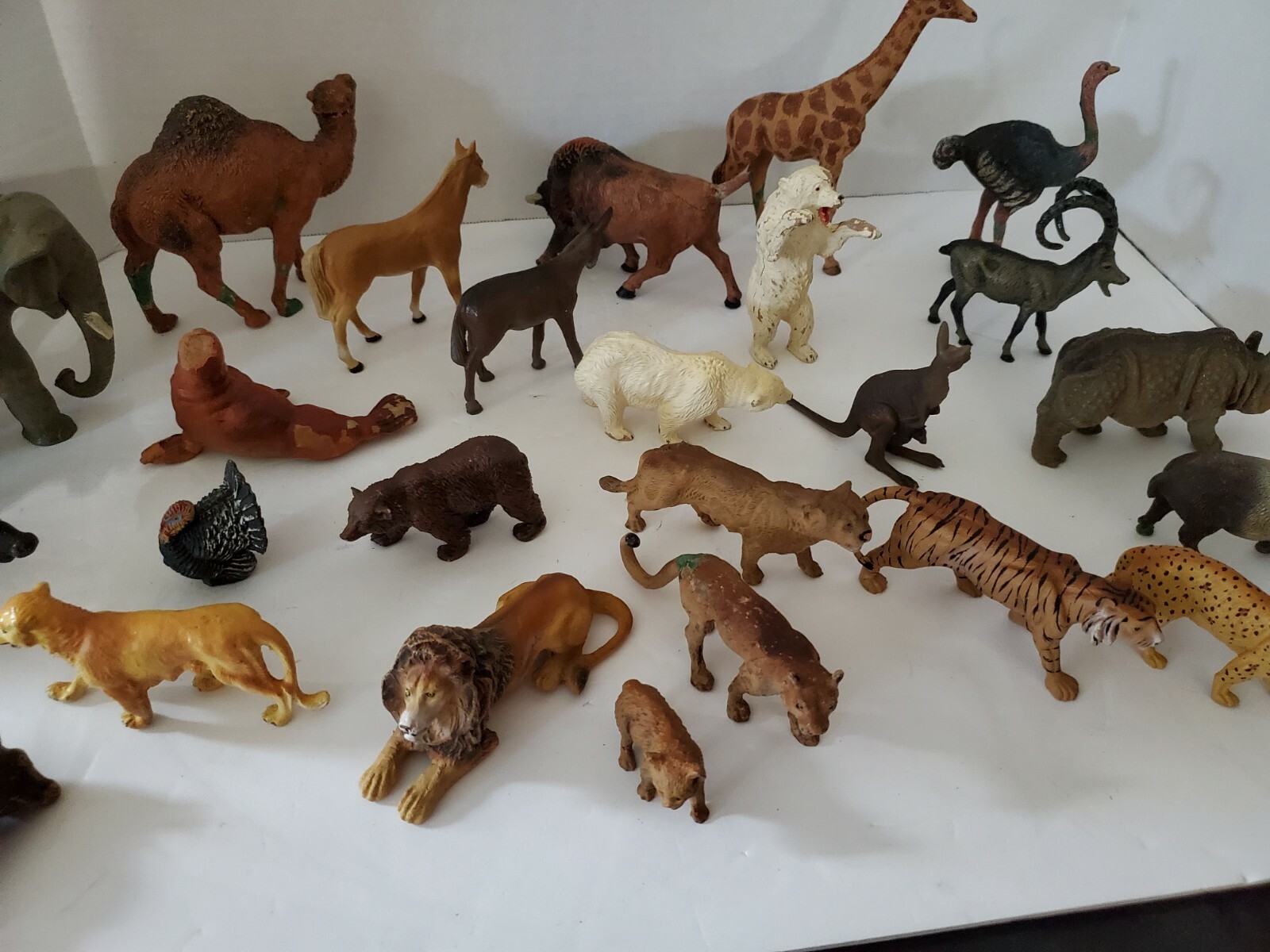 Vintage Antique Elastolin Lineol Composition Austria Toy Animals – Lot ...