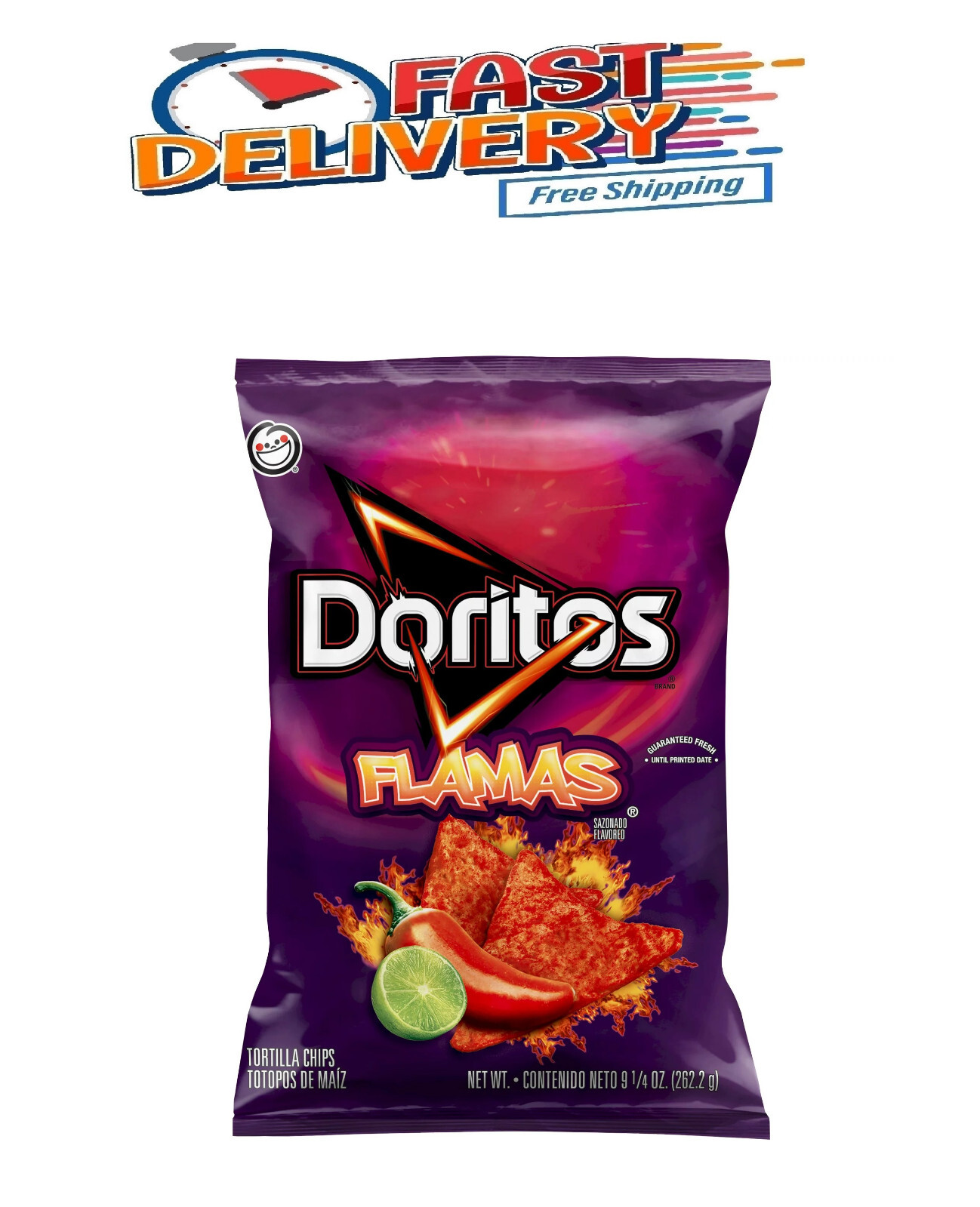Doritos FLAMAS Flavor Tortilla Chips 9.25 Oz Bags (Pack of 1) for sale ...