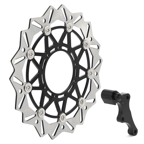 For Honda Oversize Brake Rotor + Caliper Bracket CRF250R CRF450R ...
