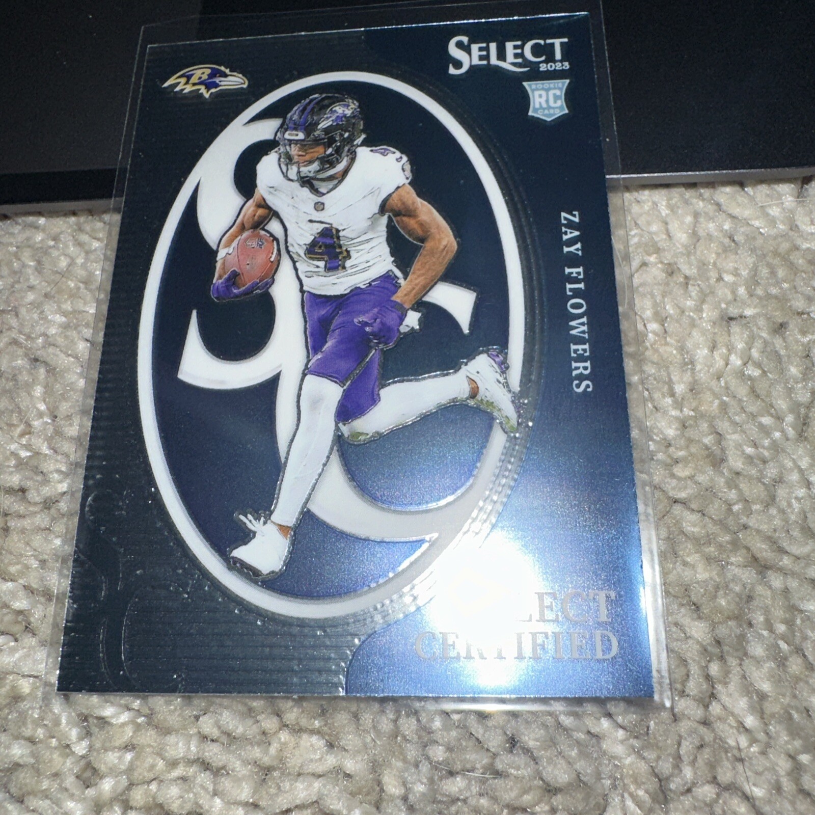 2023 Panini Select - Zay Flowers Rookie (RC) Select Certified #CRO-ZFL ...