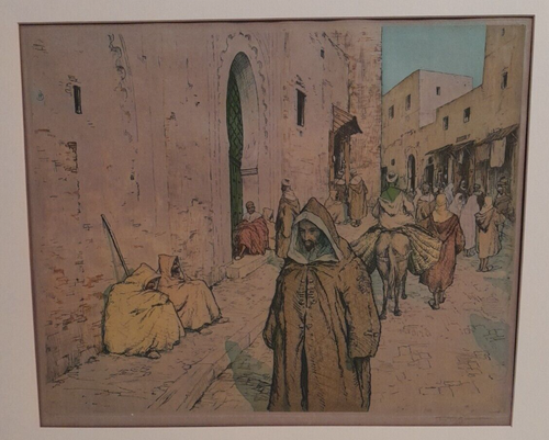 Antique Original Etching TAVIK FRANTISEK SIMON Hand Signed | eBay