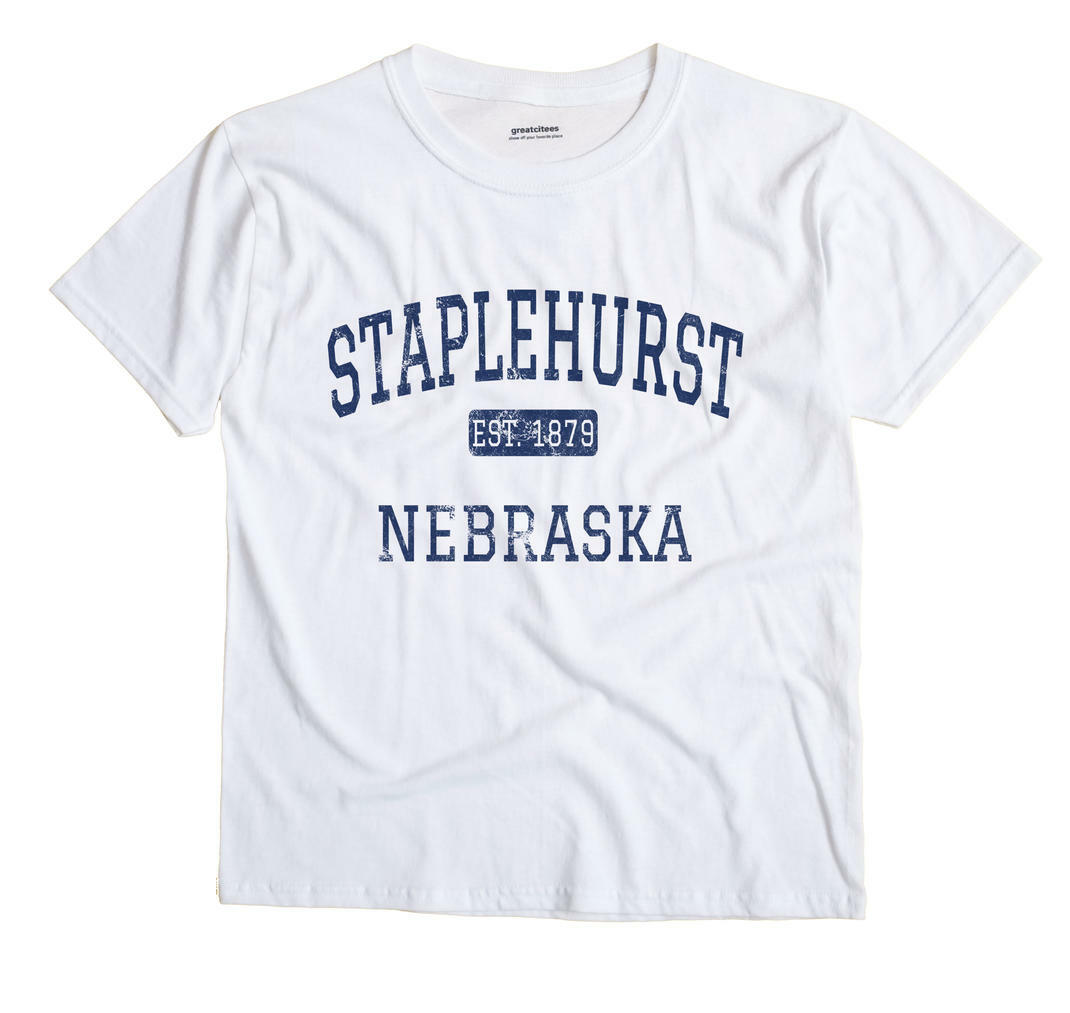 Staplehurst Nebraska NE T-Shirt EST | eBay
