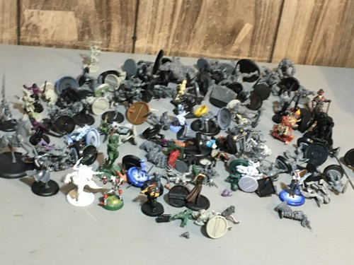 A27700 UNKNOWN ALL METAL MINIATURES LOT INCOMPLETE GRENADIER PARTHA ...