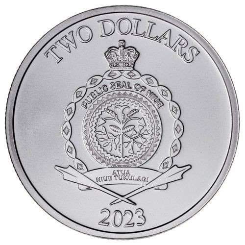 2023 - NGC MS70 - Niue Sword of Truth Coin Series 1 oz .9999 Fine ...