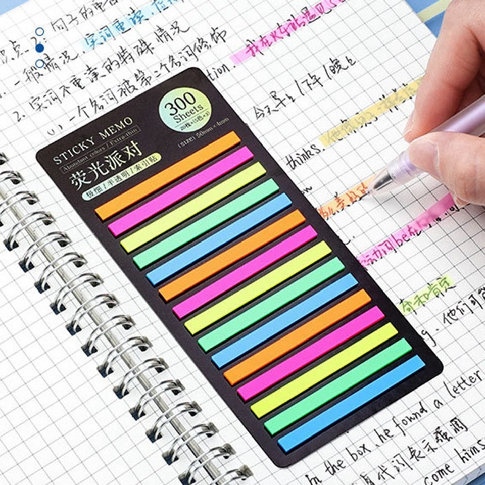 Transparent Index Pad It Sticky Notepads Sticker Notes School ...
