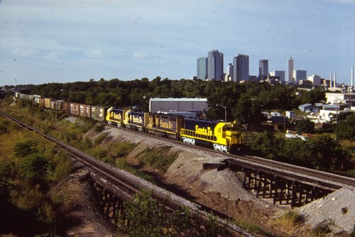 ATSF SANTA FE 5301 T ALBUQUERQUE NM 1981 KODACHROME TRAIN SLIDE | eBay