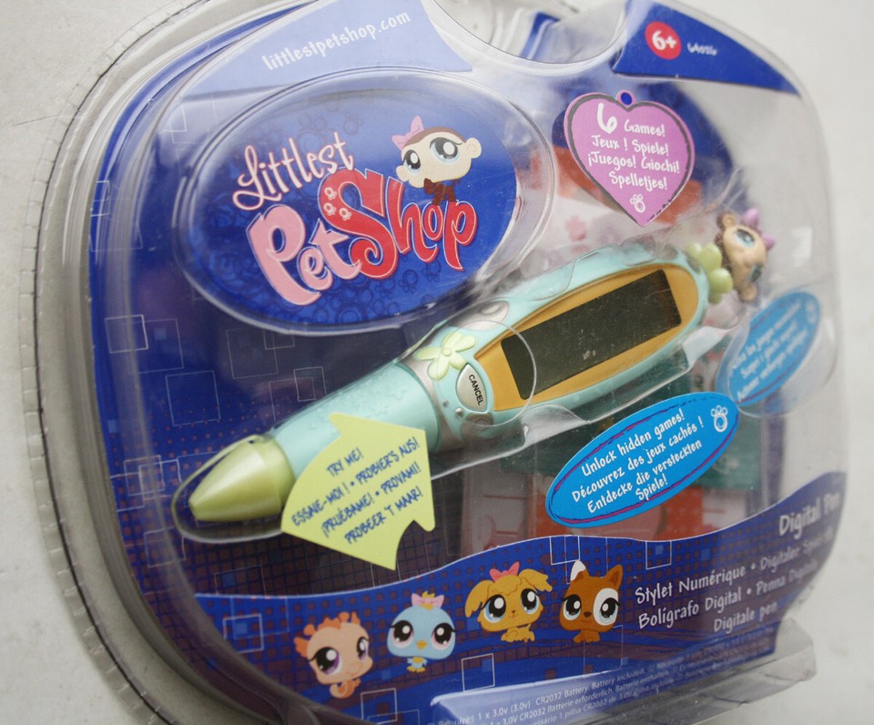 2007 LITTLEST PET SHOP DIGITAL PEN VIRTUAL PET GAMES TIGER ELECTRONICS HASBRO | eBay