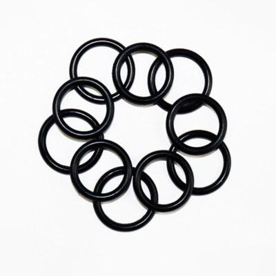 Silicone Rubber Black NBR CS 2mm OD 8mm-80mm O Ring Gasket Oil ...