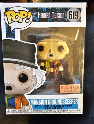 Funko Pop! Mansion Groundskeeper 619 Haunted Mansion Box Lunch ...