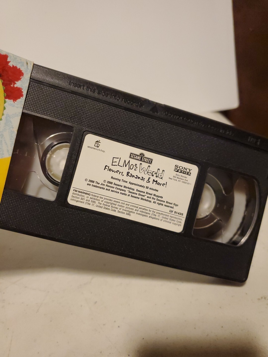Sesame Street Elmo’s World VHS Cassette Flowers, Bananas & More ...