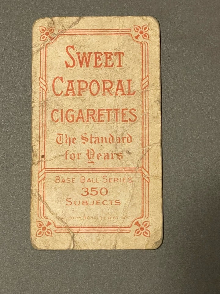 1909-11 T206 Tom Downey FIELDING Cincinnati Reds Sweet Caporal 350 | eBay