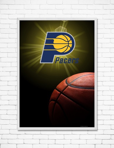 Indiana Pacers NBA Basketball Decor Wall Art Print Poster EXTRA LARGE ...